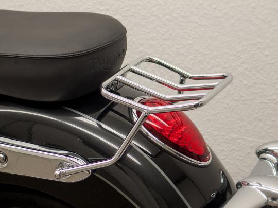 Luggage Rack Chrome Triumph Thunderbird Commander/LT 2014- | Motorcycle ...