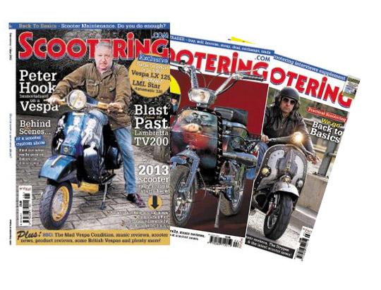 Magazine - Scootering 12 months subscription 12 issues available in UK ...
